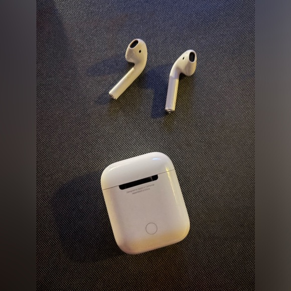 Apple | Headphones | Original Airpods Used Work Well Case Charges With ...